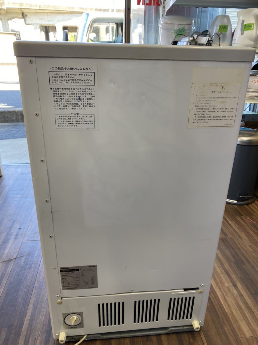 Yahoo!オークション - SANYO SCR-42Gスリム冷凍庫