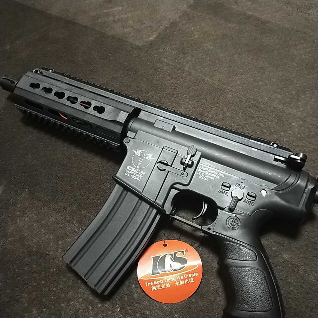 Yahoo!オークション - 【動作確認済】ICS M4 ショート 電動ガン