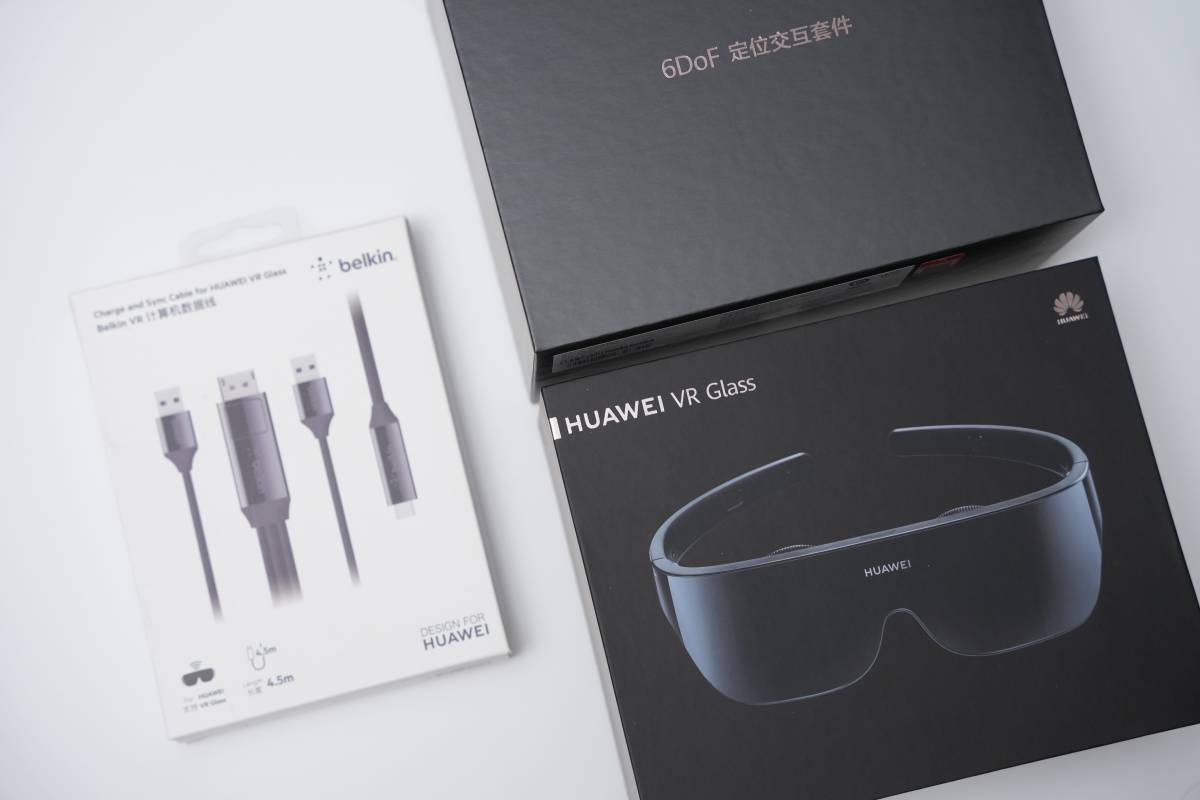 Yahoo!オークション - HUAWEI VR Glass 6DoFゲームセット + Belkin純正...