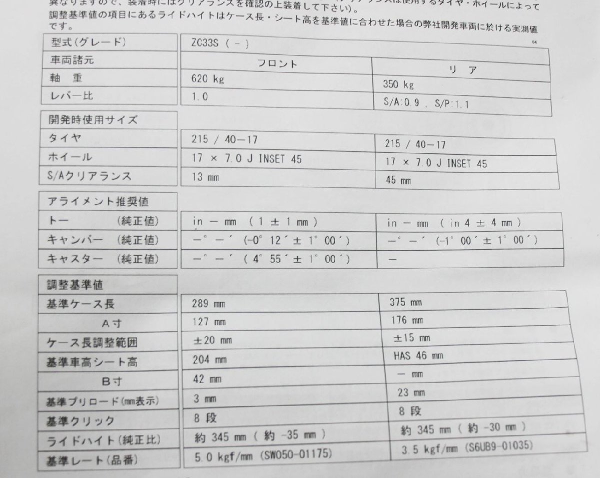 Yahoo!オークション - スイフト ZC33S ZC13S ZC53S ZC83S TEIN FLEX Z...