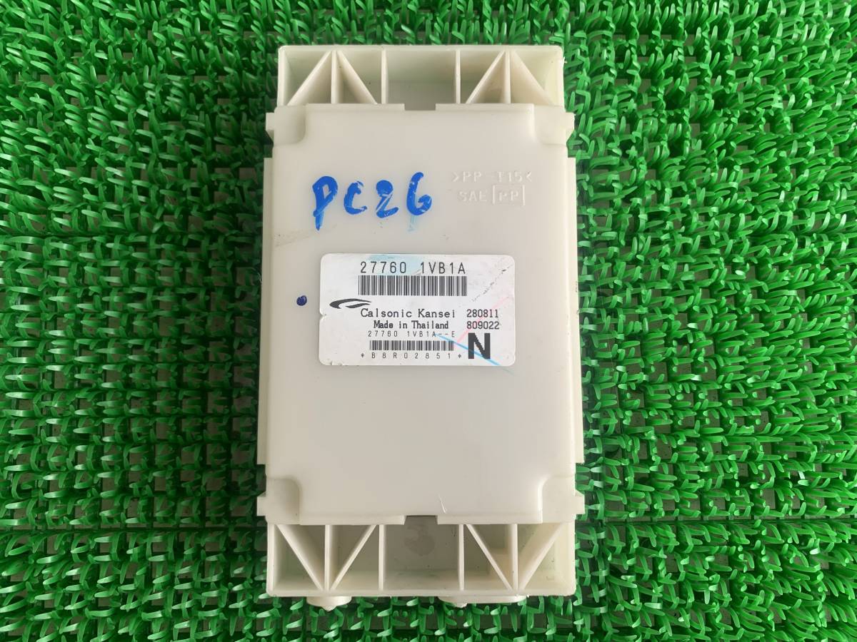 即決値段 動作OK 日産 セレナ FC26 純正 エアコンコンピューター CPU ECU C26 HC26 HFC26 NC26 FNC26 送料520円