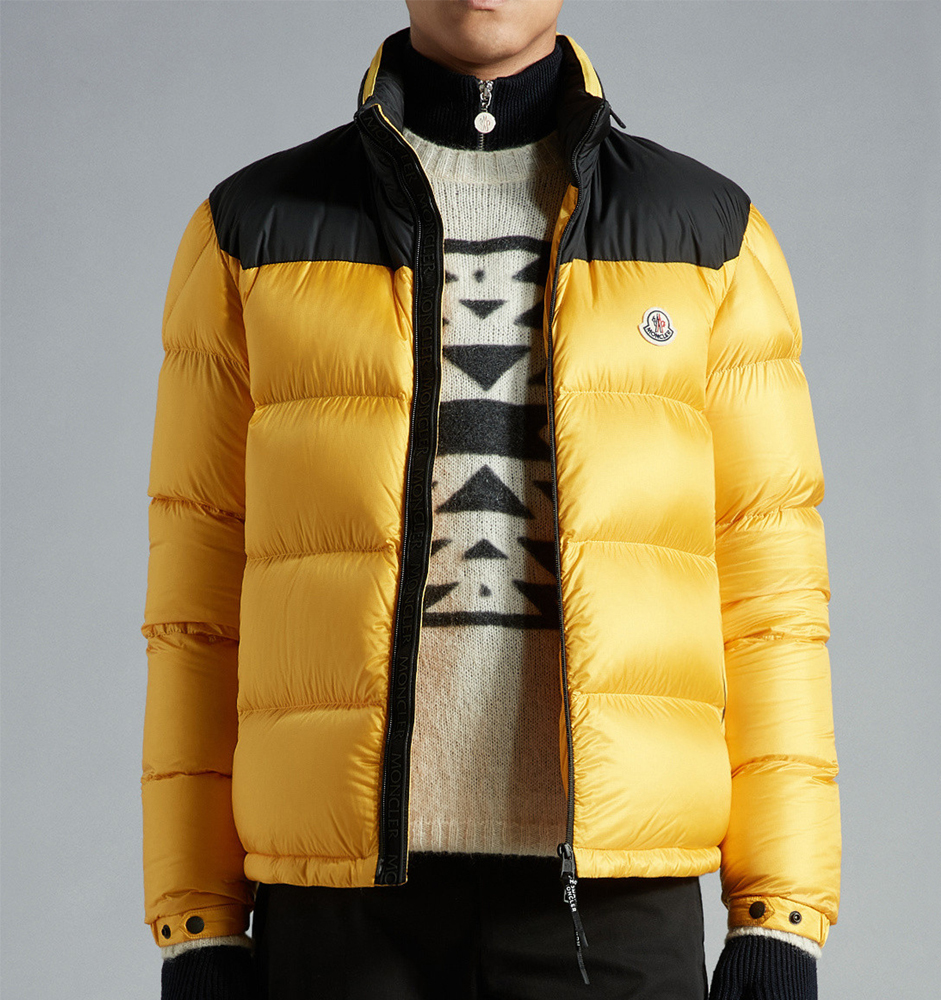 新品未使用 MONCLER PEUPLIER ダウンジャケット イエロー 4 新品未使用 MONCLER PEUPLIER ダウンジャケット イエロー 4