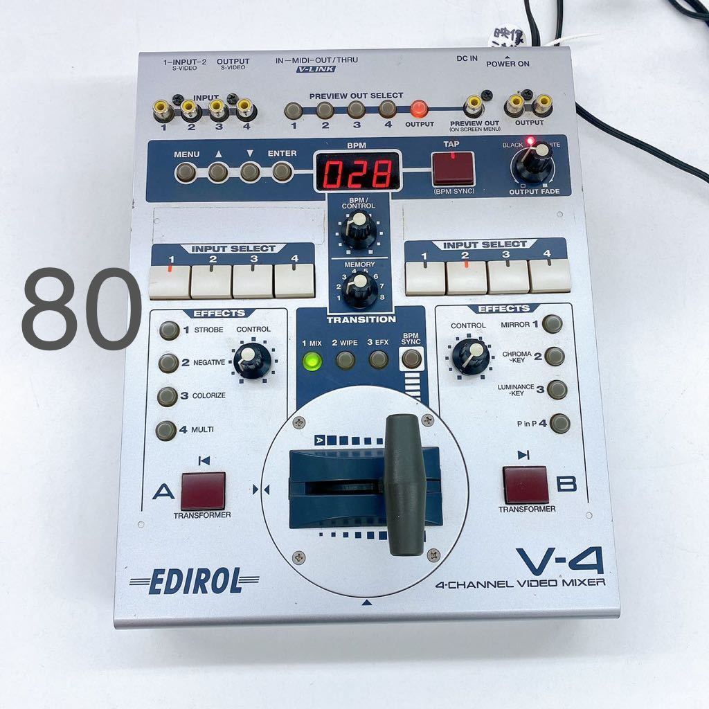 Yahoo!オークション - 11AC79 Roland ローランド EDIROL V-4 4チャンネ...