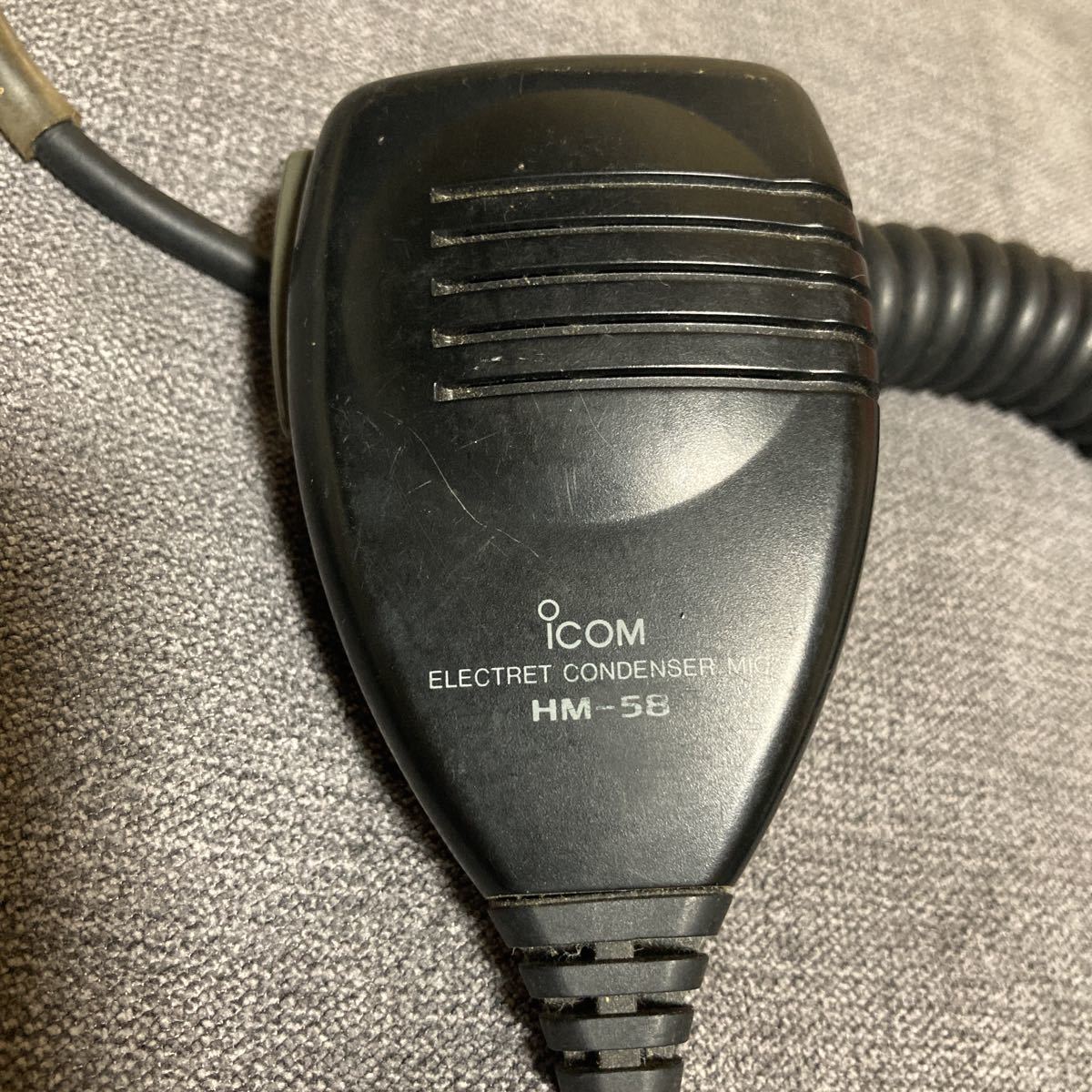 Yahoo!オークション - アイコム ハンドマイク HM-58 ICOM