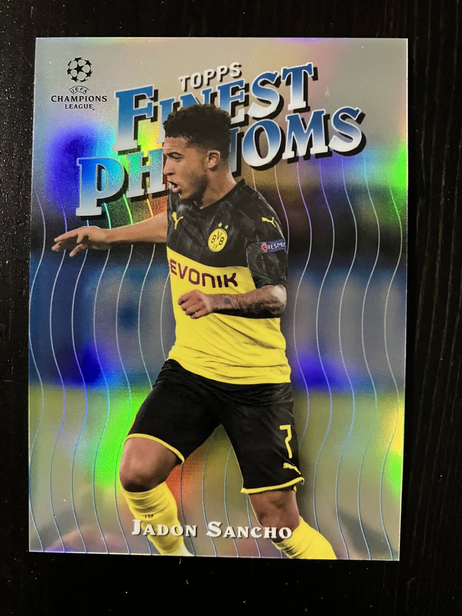 Yahoo!オークション - 2020 Topps Finest Phenoms Jadon Sancho ジェイ...