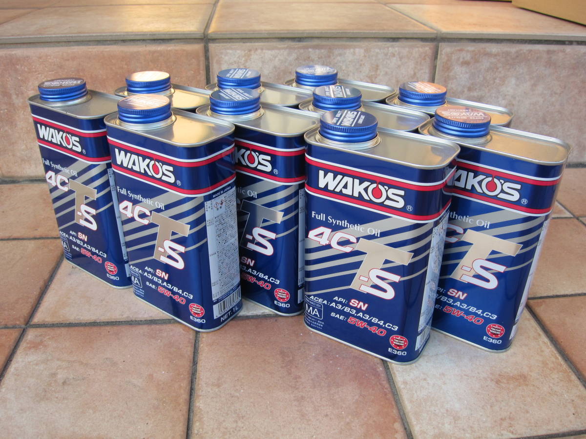 Yahoo!オークション - 【長期保管品・激安 】ワコーズ 4CT-S 5W-40 1L...