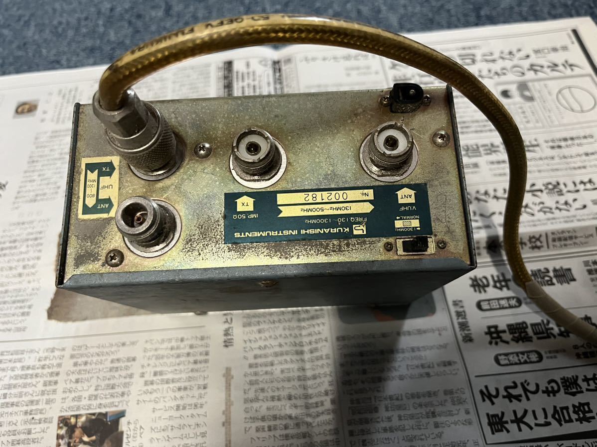 Yahoo!オークション - クラニシ RW-281A SWR&WATTMETER パワー計 ジャ...