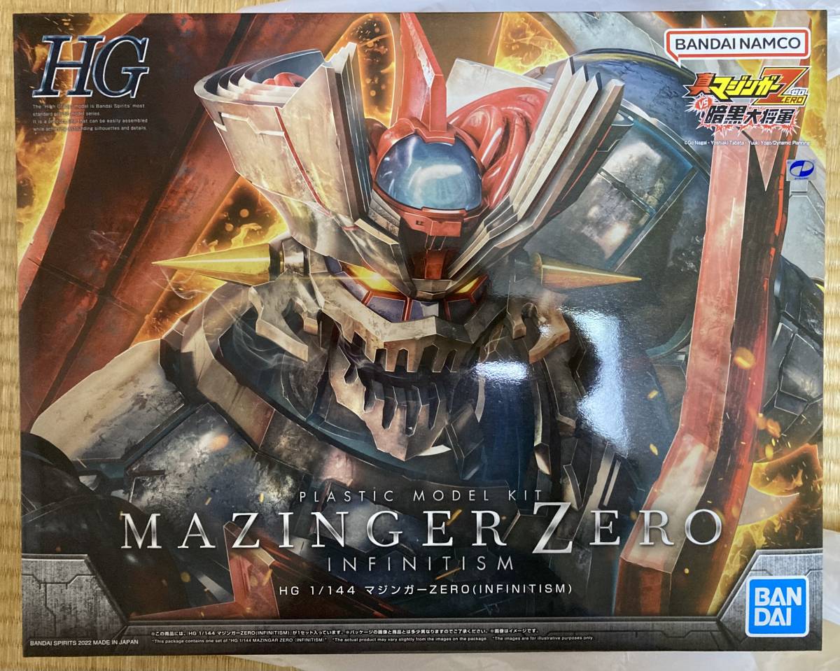 Yahoo!オークション - HG 1/144 マジンガーZERO(INFINITISM)