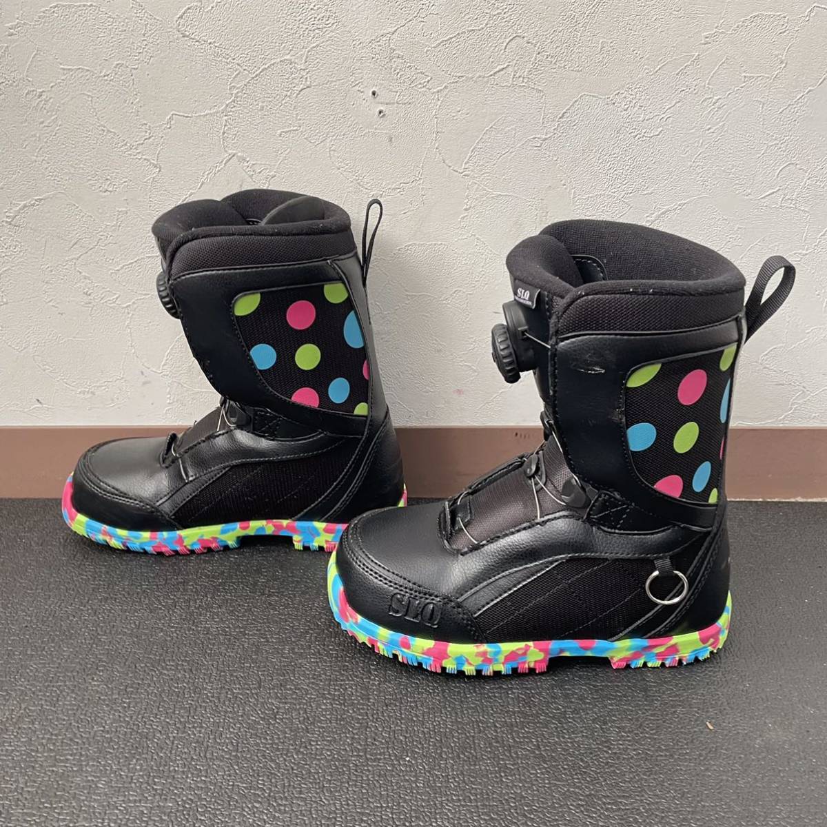 Yahoo!オークション - 【BB110】レディースブーツ SLQ WOMAN'S BOA サ...