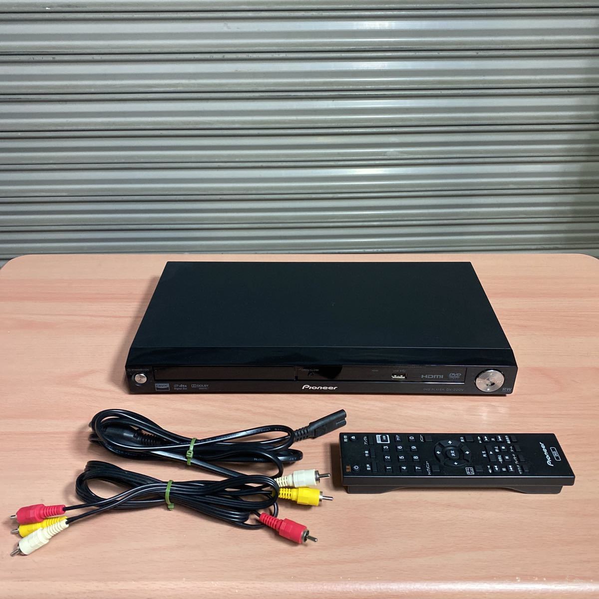 Yahoo!オークション - Pioneer パイオニア DVDプレーヤー DV-220V リモ...