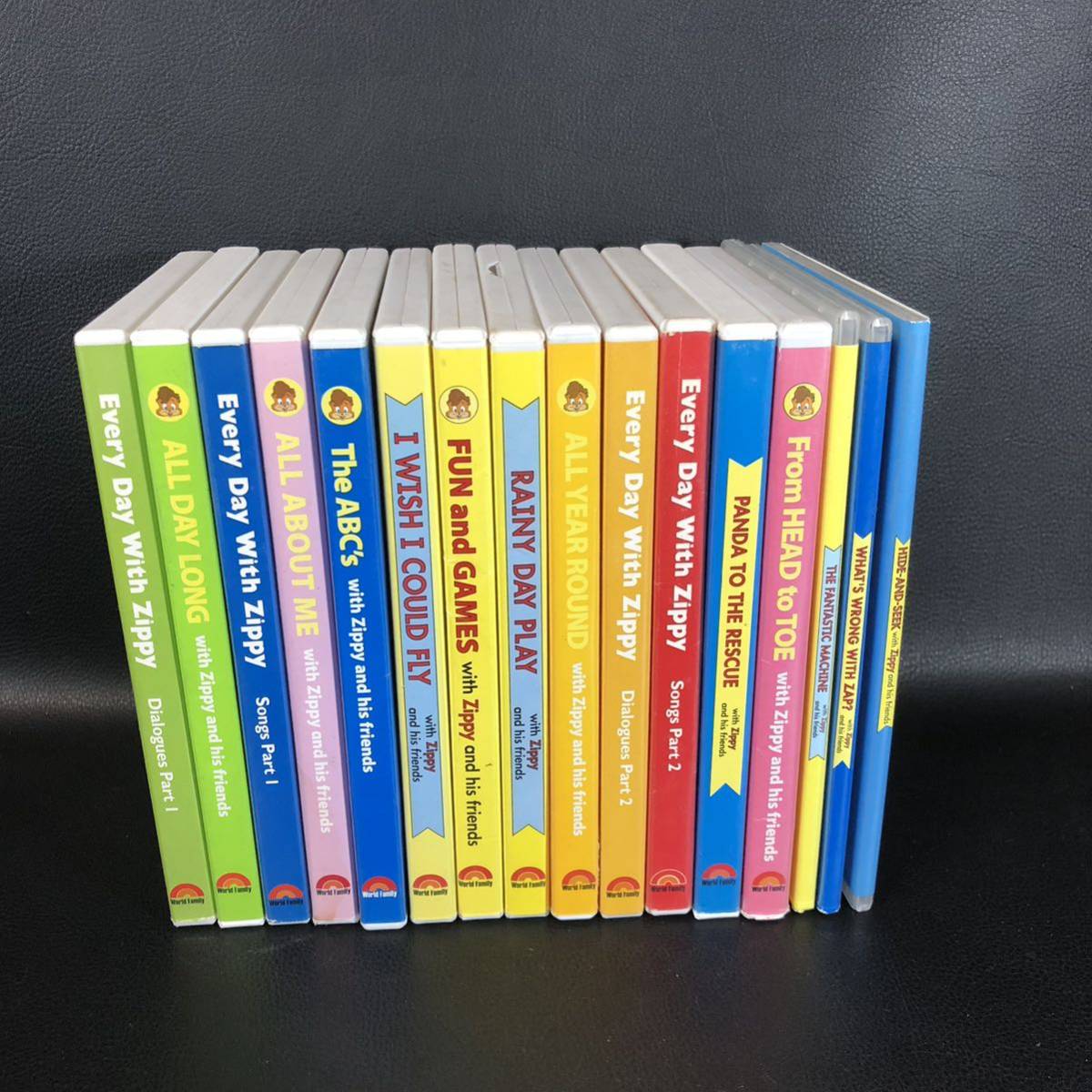 Yahoo!オークション - DWE with Zippy and his friends DVD 16枚セット...