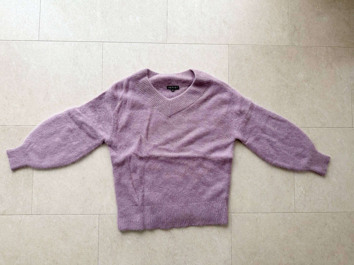Yahoo!オークション - INDIVI インディヴィ 05サイズ(XXS) セーター ウ...