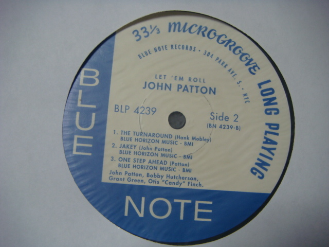 Yahoo!オークション - BIG JOHN PATTON LET ‘EM ROLL BLUE NOTE 180g ...