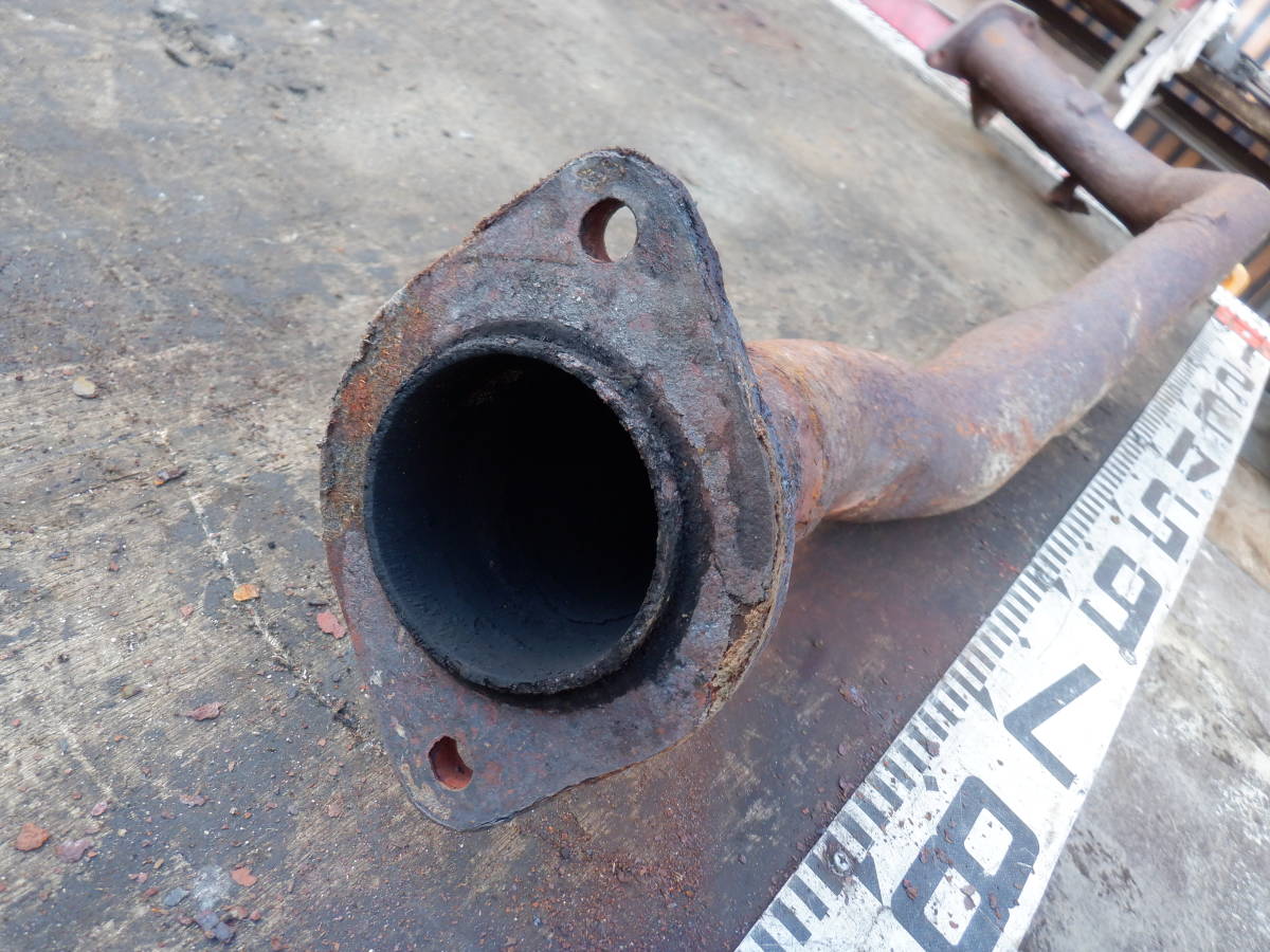 Yahoo!オークション - Y31 シーマ ① 純正 フロントパイプ 遮熱板無し H...