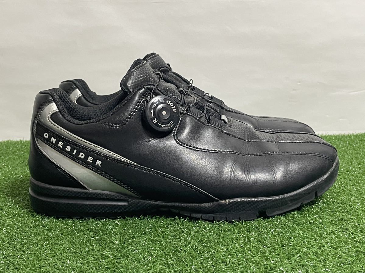 つるやゴルフ ONESIDER ワンサイダー ブラック 25.5cm スパイクレスゴルフシューズ ワイド 幅広(25.5cm)｜売買されたオークション情報、yahooの商品情報をアーカイブ公開 ...
