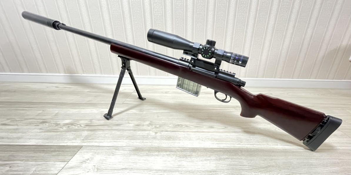 エアコキ ナーフガンブローバック排莢式スポンジ弾 M24 ボルトアクション(エアガン)｜売買されたオークション情報、yahooの商品情報をアーカイブ公開 - オークファン（aucfan.com）