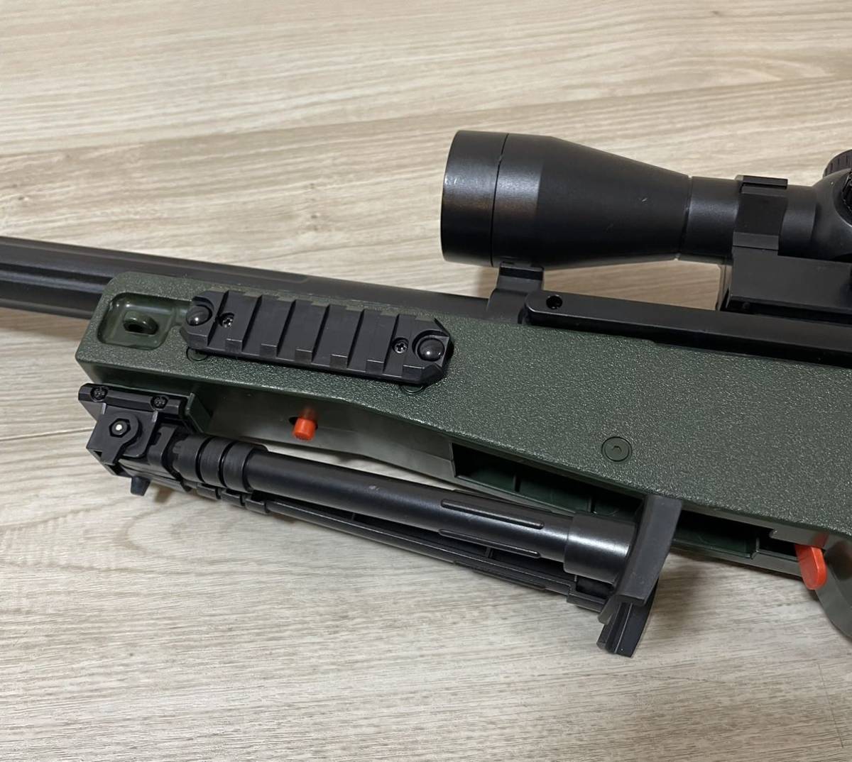 Yahoo!オークション - ナーフガンブローバック排莢式 スポンジ弾 awm L...