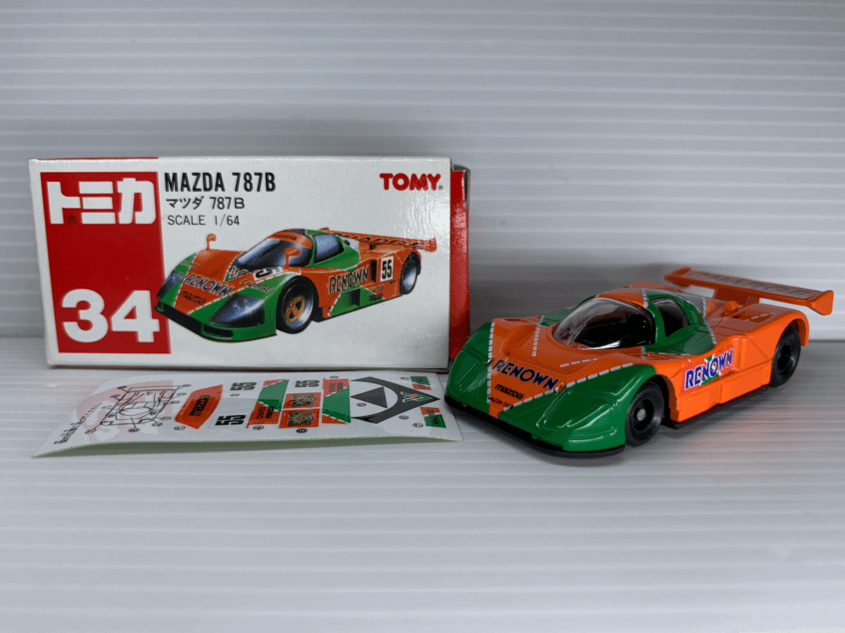Yahoo!オークション - トミカ No.34 マツダ 787B