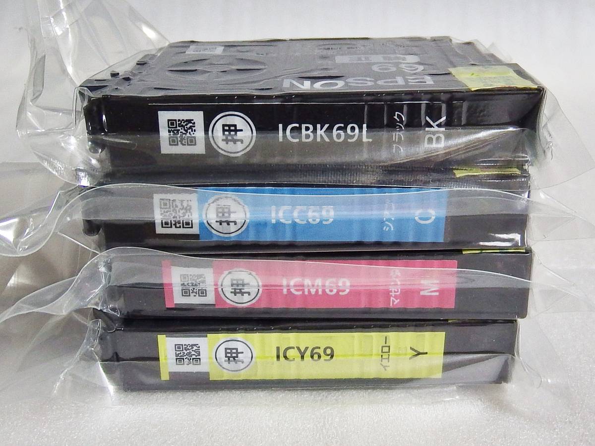 Yahoo!オークション - EPSON エプソン 純正インク IC4CL69 4色パック ...