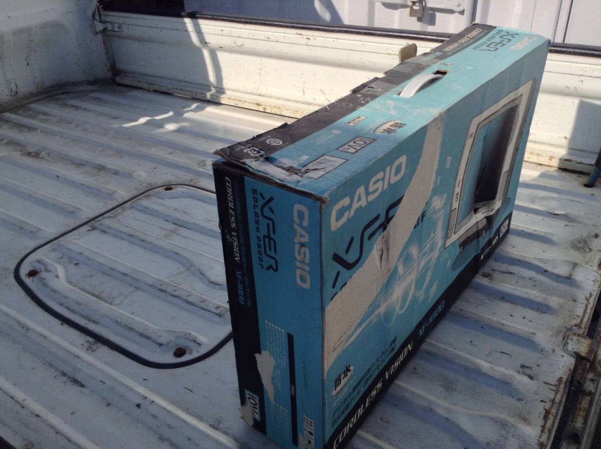 Yahoo!オークション - 多分未使用 【CASIO】防水液晶テレビ【XF-1000】...