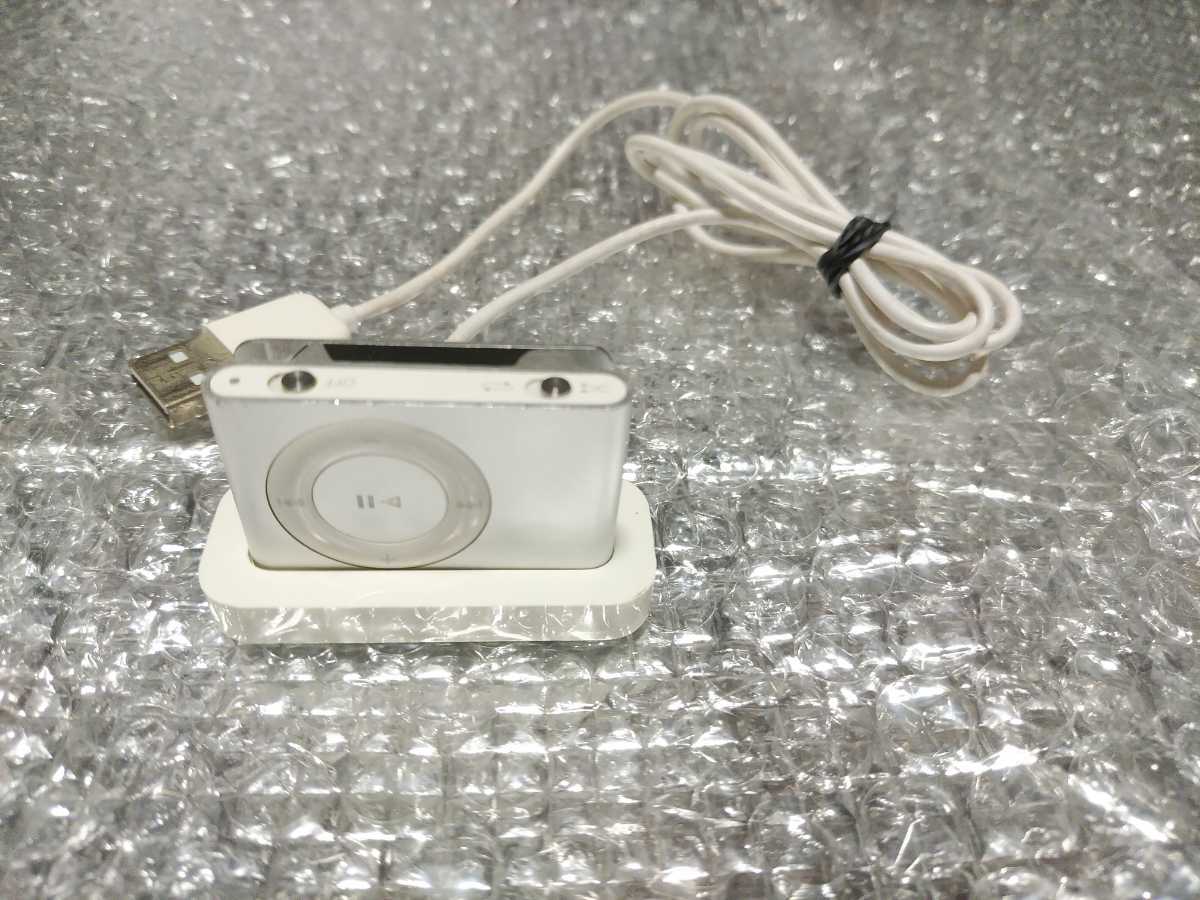 Yahoo!オークション - iPod shuffle 第2世代 A1204 1GB シルバー/ドッ...