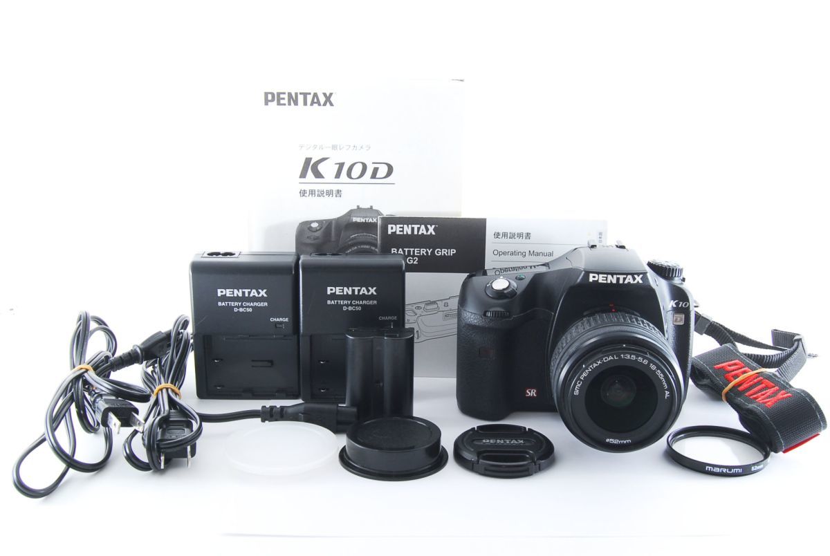 Yahoo!オークション - PENTAX K10 D / smc PENTAX-DA L 18-55mm F3.5-5...