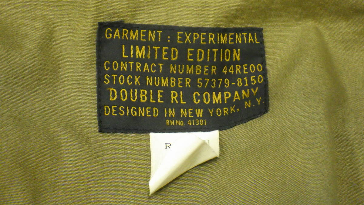 Yahoo!オークション - RRL リミテッドエディション ミリタリージャケッ...