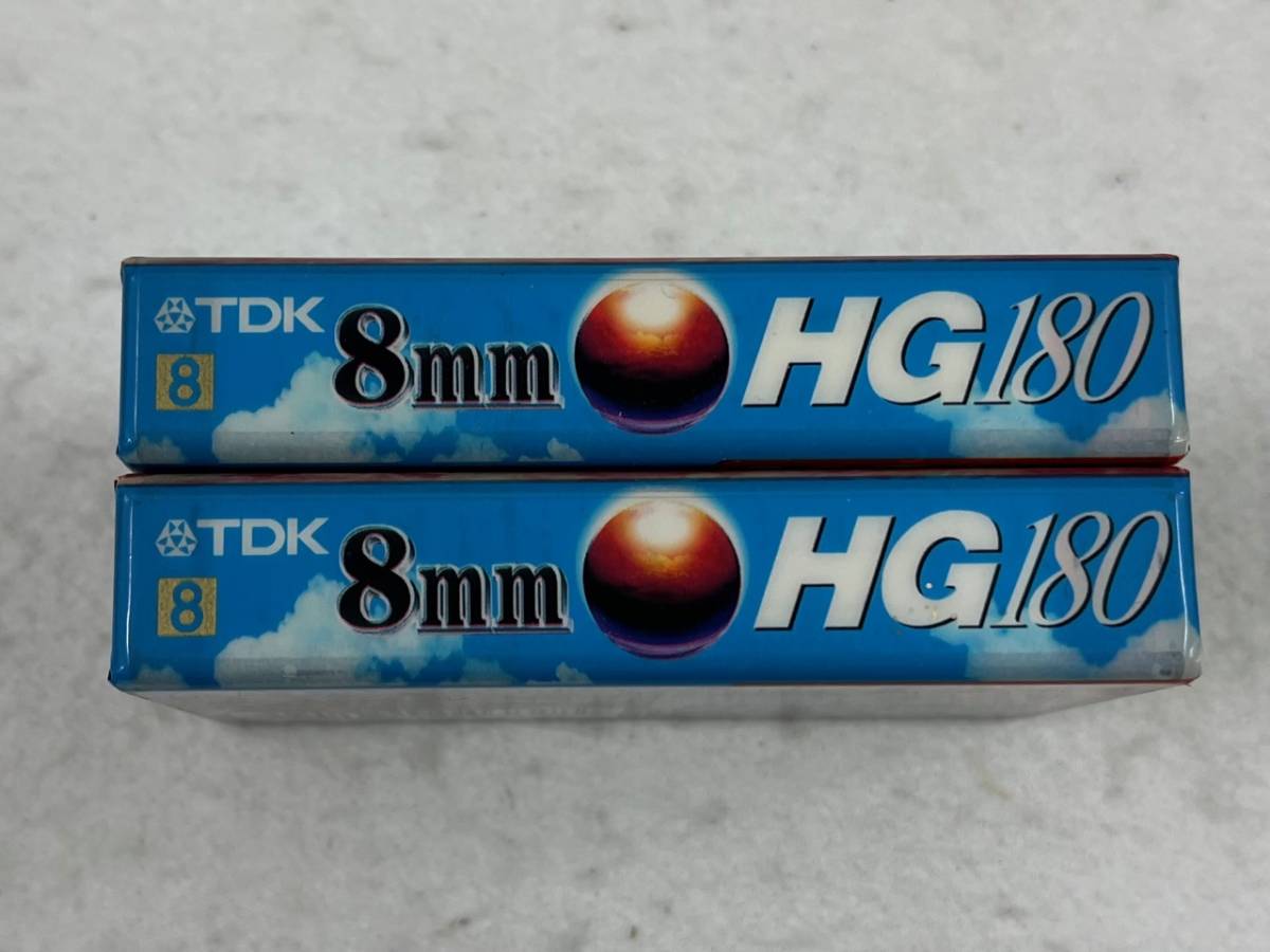 Yahoo!オークション - 28651-6【HG180】2本 TDK 8ミリビデオカセットテ...