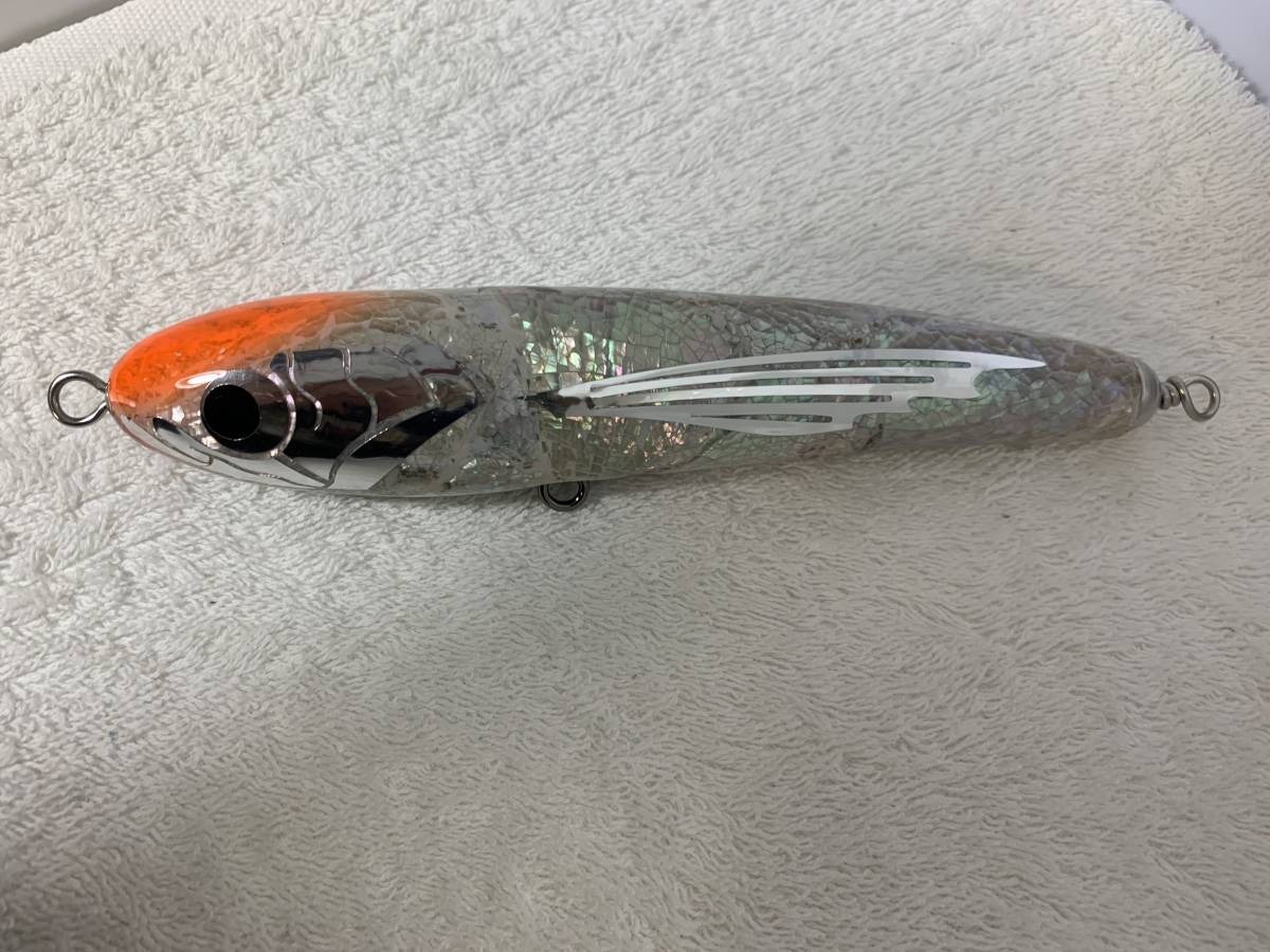 Yahoo!オークション - Kaio Lures 天然アワビ貼り ドラコ ペンシル Hxr...