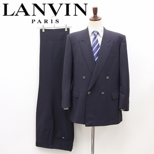 Yahoo オークション Lanvin ランバン ロゴメタル釦 モヘヤ ダブルブ