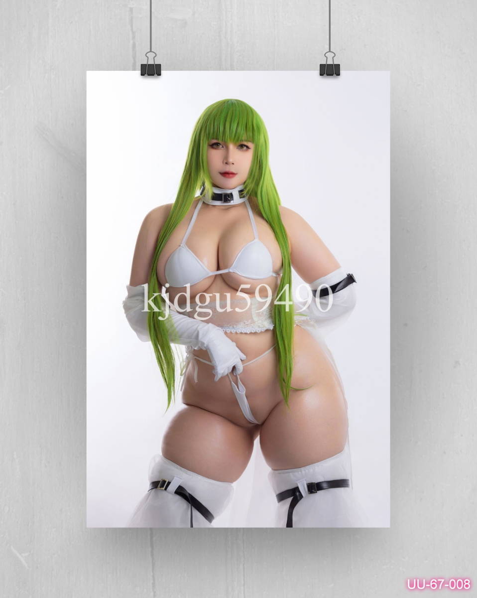 Yahoo!オークション - UU-67 コードギアス C.C. 印刷物 アニメ A4サイ...