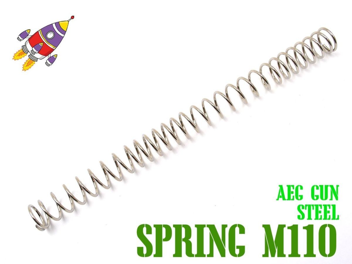 Yahoo!オークション - ROCKET AIRSOFT カスタムスプリング 不等間ピッ...