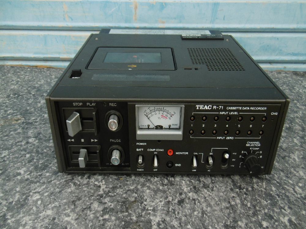 Yahoo!オークション - TEAC ティアック R-71 カセットデータレコーダー
