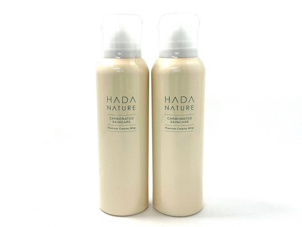 5 未開封 Waqoo HADA NATURE/肌ナチュール クリーミーホイップ 2本おまとめ 150g 炭酸洗顔フォーム 洗顔料 スキンケア NE7285(中古)のヤフオク落札情報