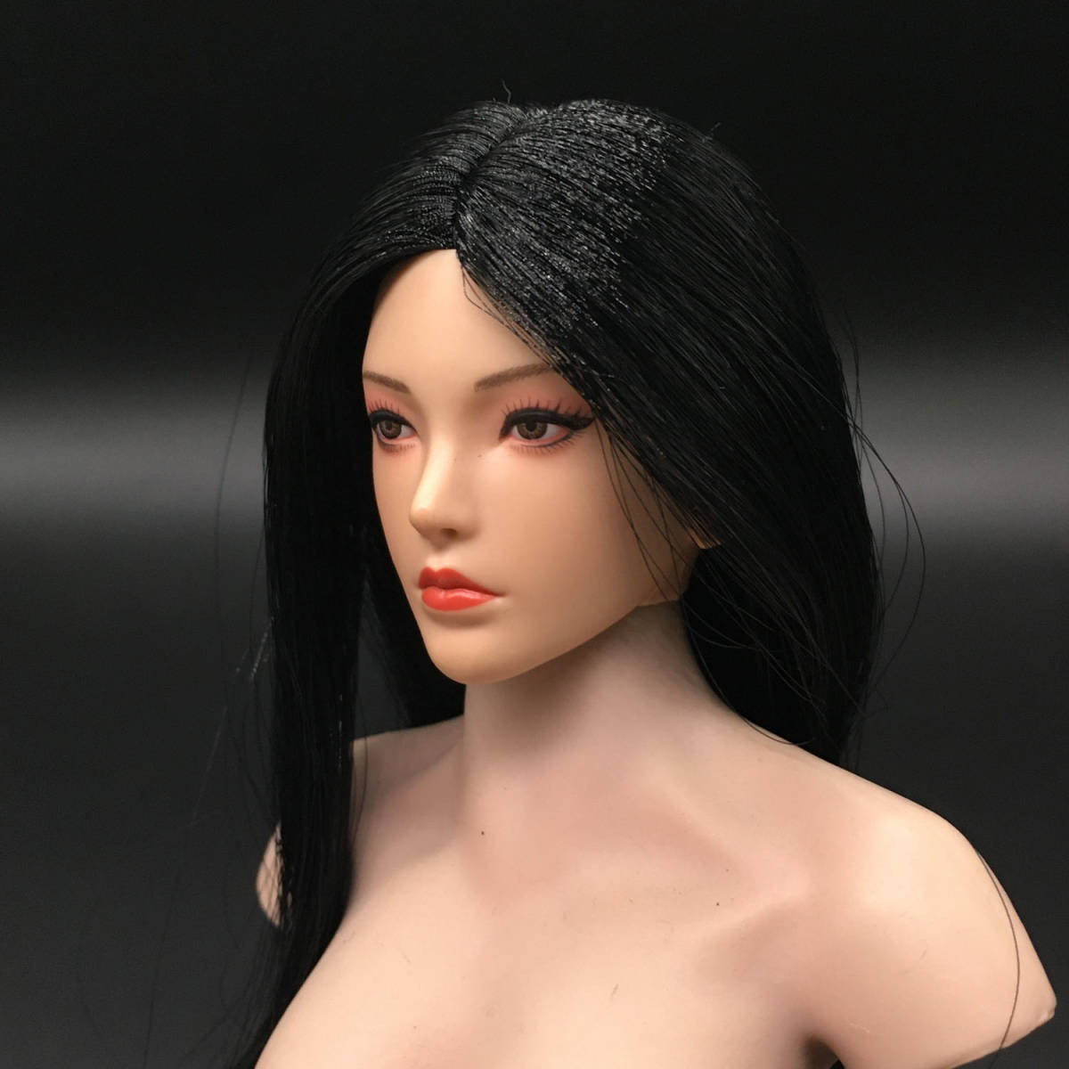 Yahoo!オークション - B64 1/6 フィギュア ヘッド 女性ヘッド 希少品 1...