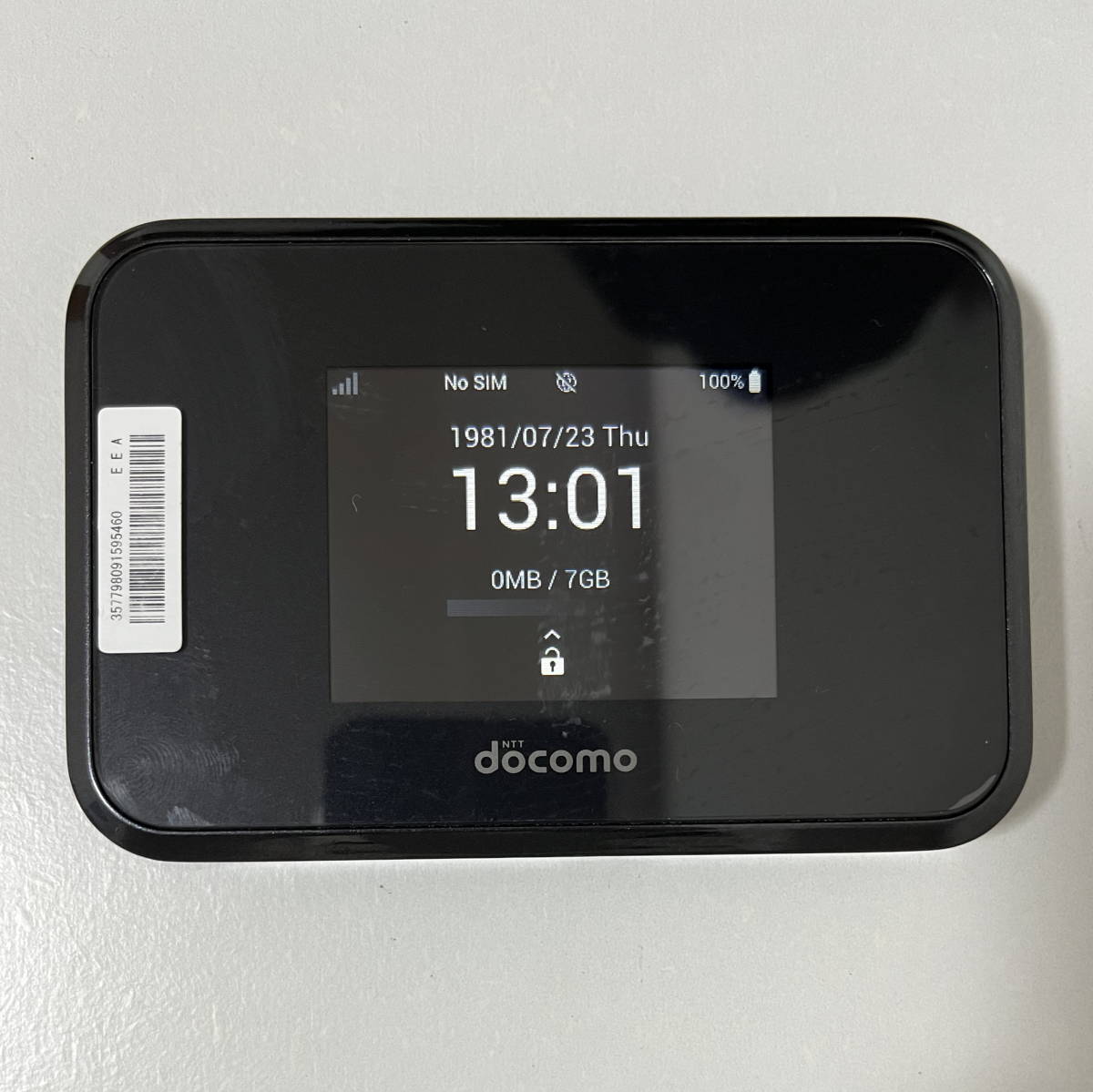 Yahoo!オークション - ドコモ SH-05L Wi-Fi STATION ブラック クレー...