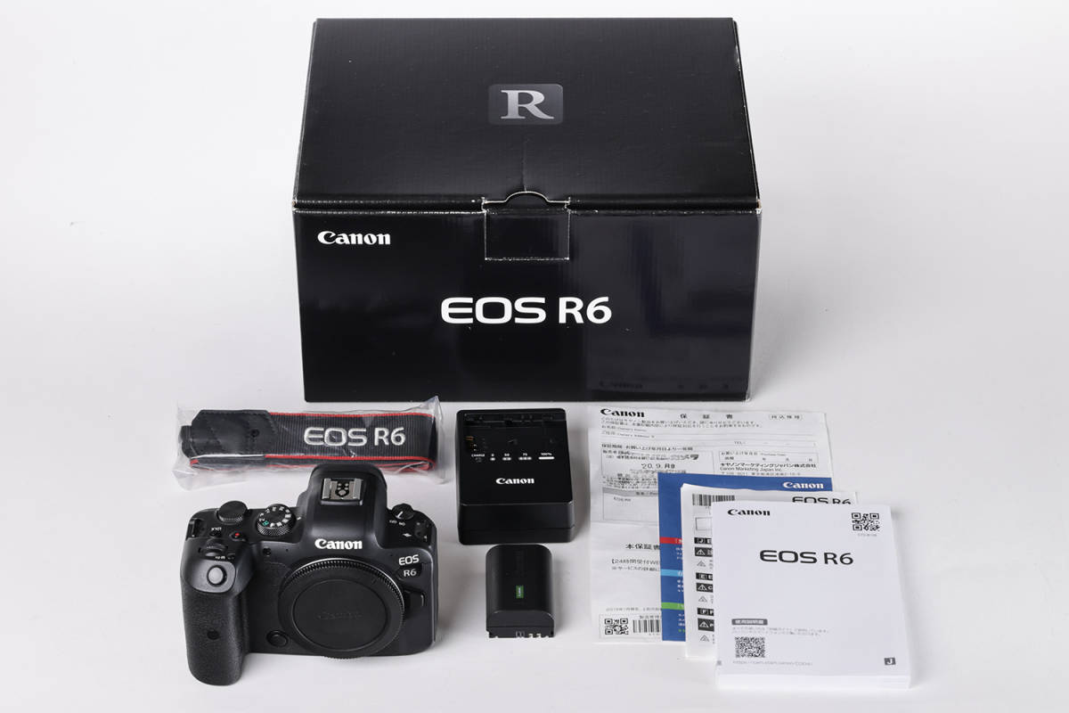 Yahoo!オークション - CANON R6 ボディ 中古美品 1円スタート 売り切り