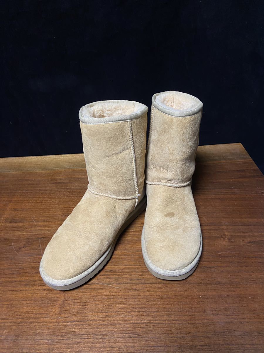 Yahoo!オークション - 美品 UGG ムートンブーツ UGGブーツ W7