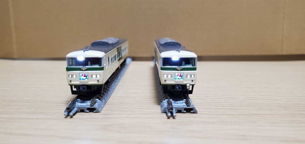 TOMIX 185系踊り子強化型スカート15両セット 一部パーツ取付済 色差し有り(中古)のヤフオク落札情報