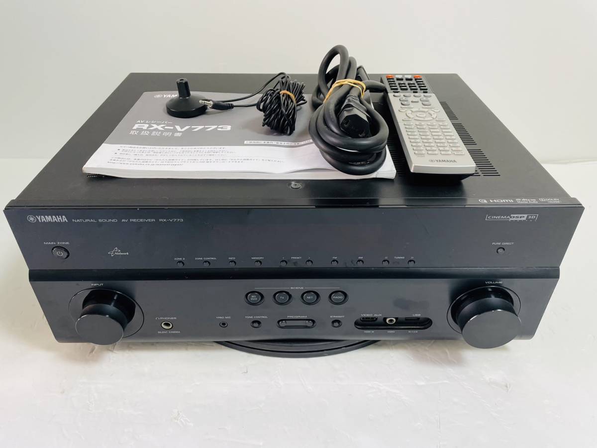 Yahoo!オークション - YAMAHA ヤマハ AVレシーバー/AVアンプ RX-V773 ...