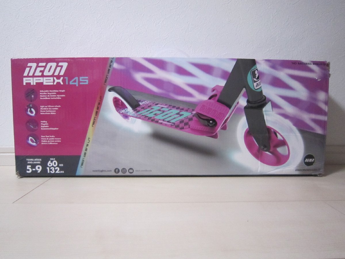 Yahoo オークション 未使用 Neon Apex With Led Wheeled ネオンapex