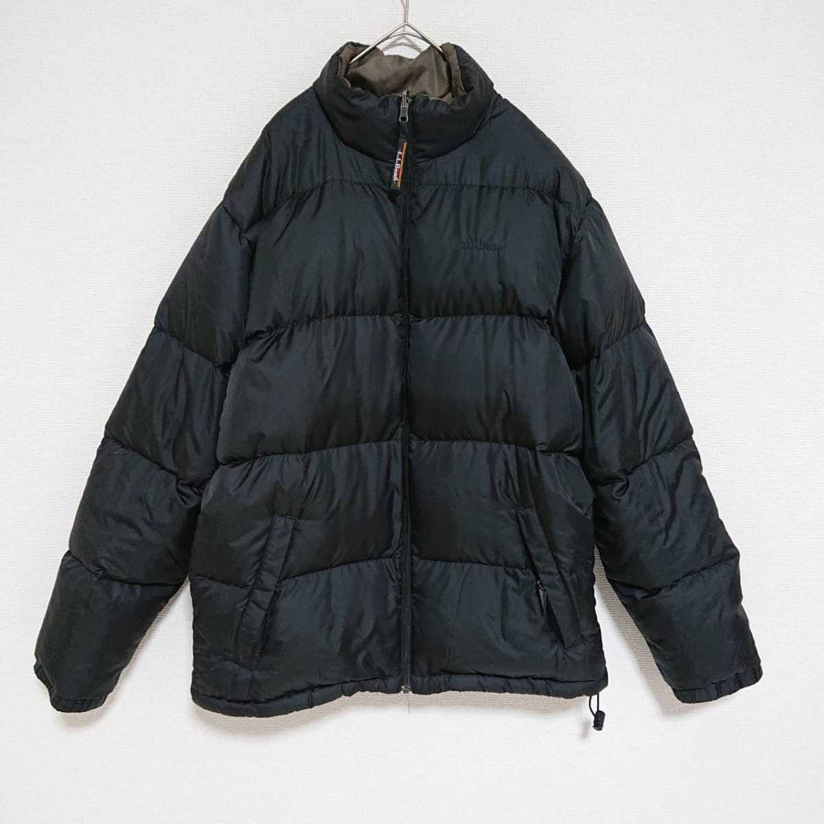 Yahoo!オークション - L.L.Bean エルエルビーン リバーシブル ダウンジ...