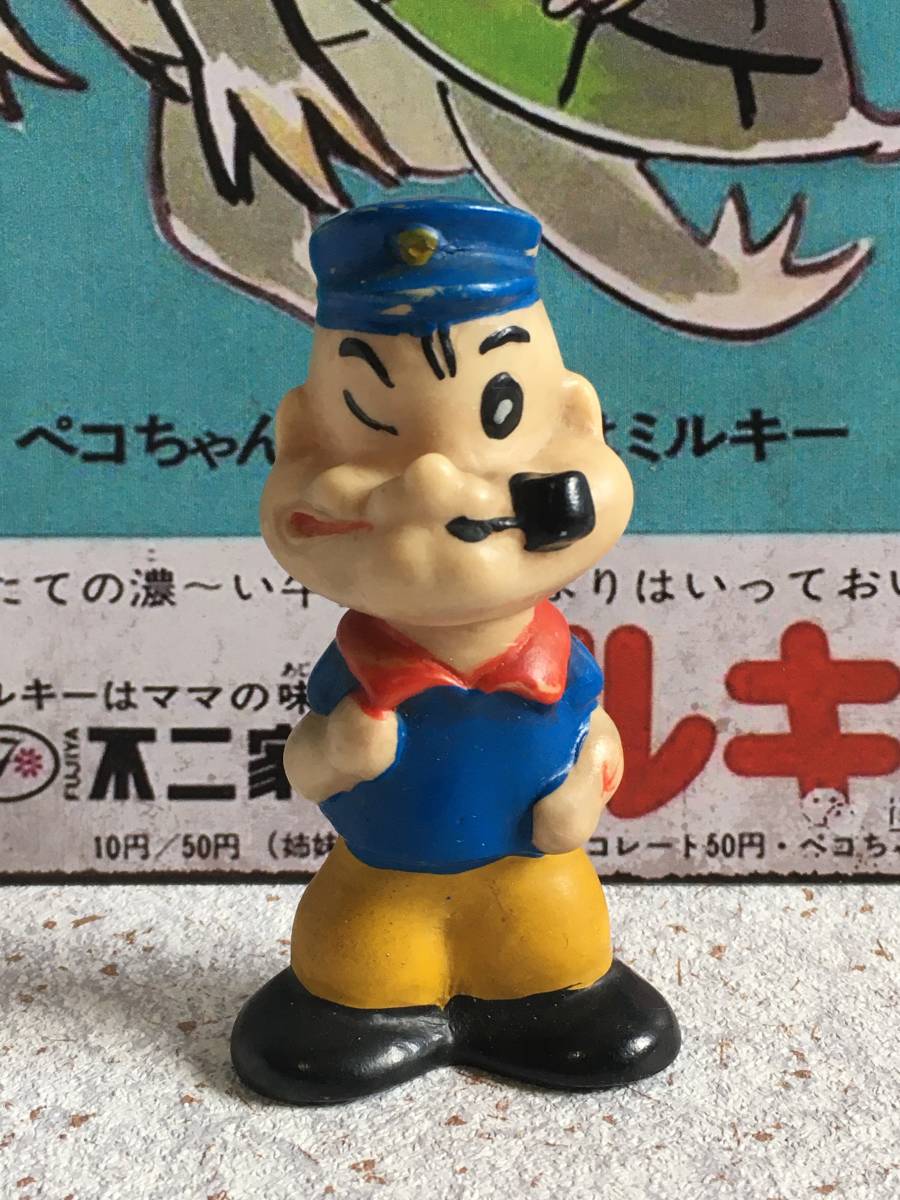 Yahoo!オークション - 昔の不二家 ポパイ popeye ソフビ人形 Yahoo!オークション - 昔の不二家 ポパイ popeye ソフビ人形