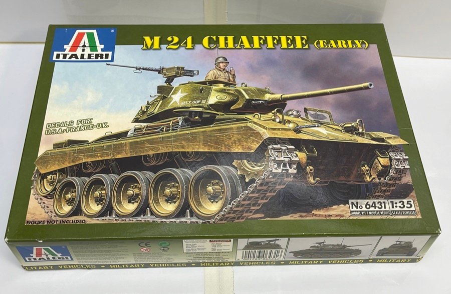 Yahoo!オークション - イタレリ 1/35 M24 CHAFFEE(EARLY) [6431]【A'】...