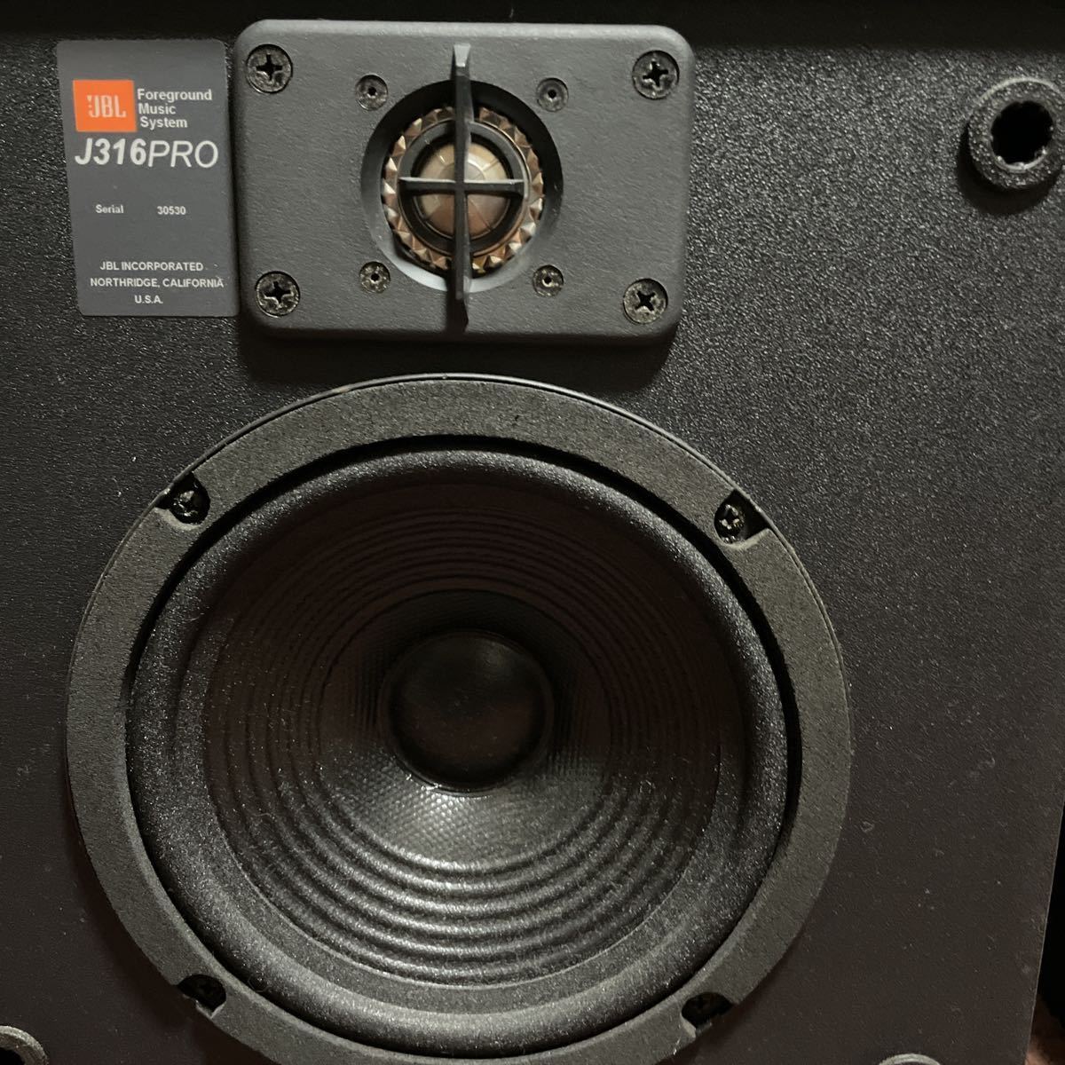 Yahoo!オークション - JBL J316 PRO モニタースピーカー 良好品