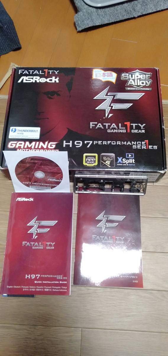 Yahoo!オークション - マザーボード ASROCK H97 PEFORMANCE LGA1150 ジ...