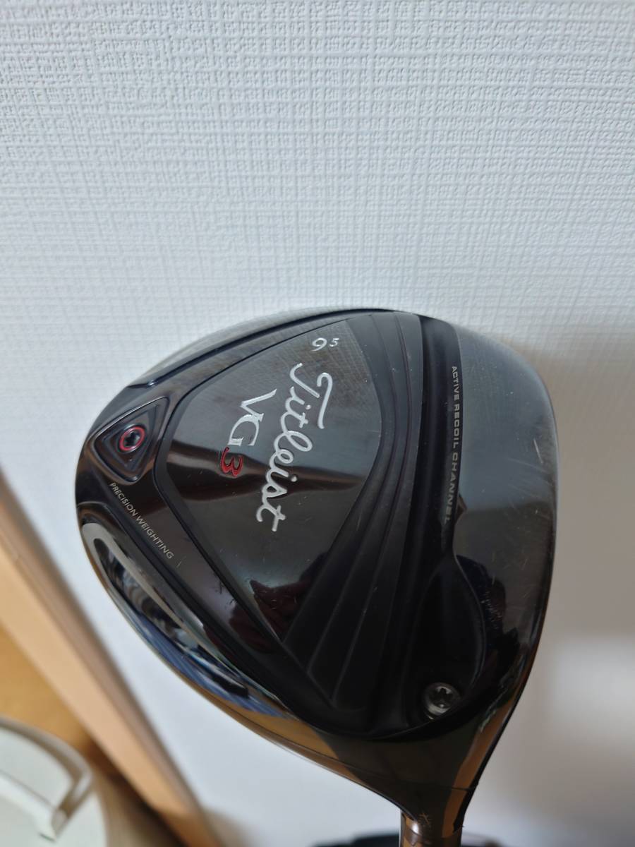 Yahoo!オークション - タイトリスト VG3 9.5° 1W 白SPEEDER 661S ...