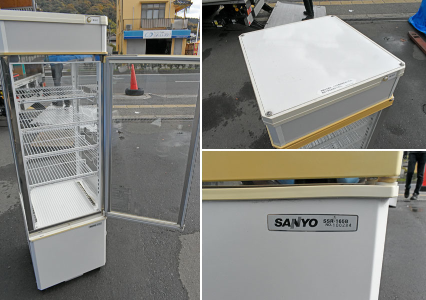 Yahoo!オークション - CY09 サンヨー SANYO 業務用 冷蔵ショーケース S...