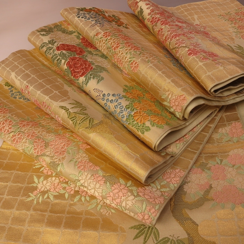 Yahoo!オークション - TA-2938 西陣川島織物 袋帯 六通