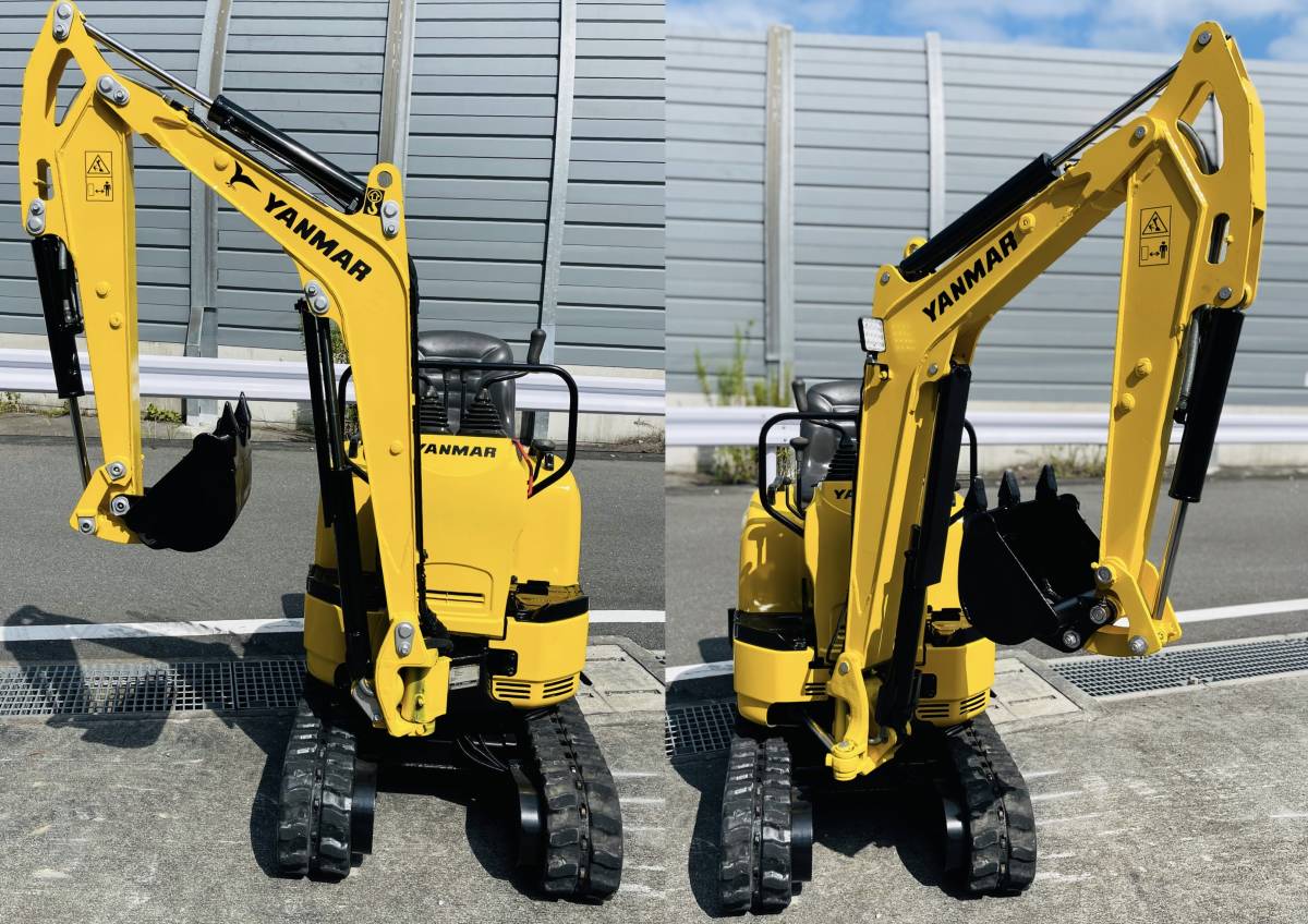 Yahoo!オークション - ヤンマー VIO 10-2A ミニショベル 1t 中古 倍速 ...